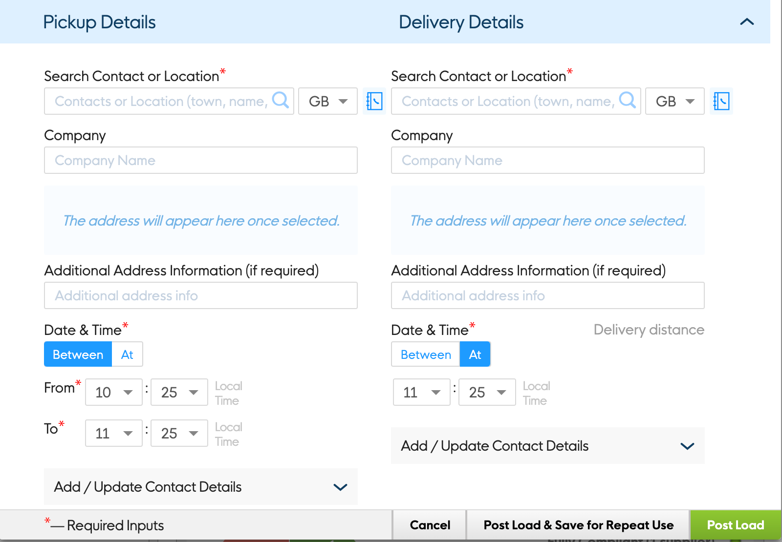 Multi-drop jobs – Transport Exchange Group